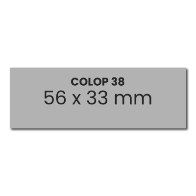 Stempelplaatje Colop Printer 38 kopen? I Bureaustempels.be