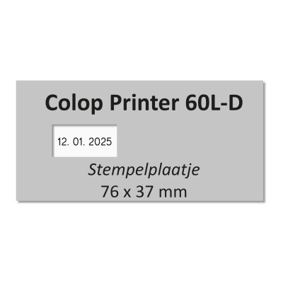 Plaatje Colop Printer 60 DL kopen? I Bureaustempels.be