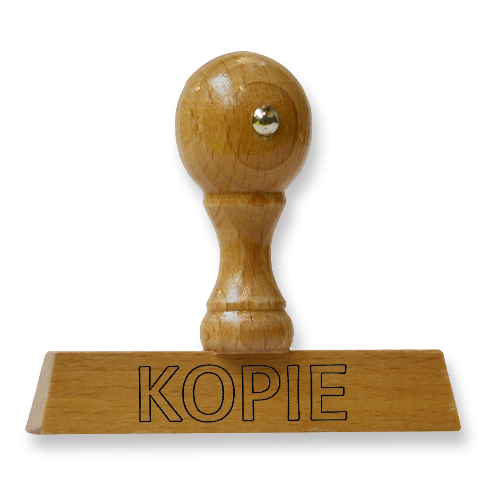 KOPIE stempel. Bestel hier uw "kopie" stempel